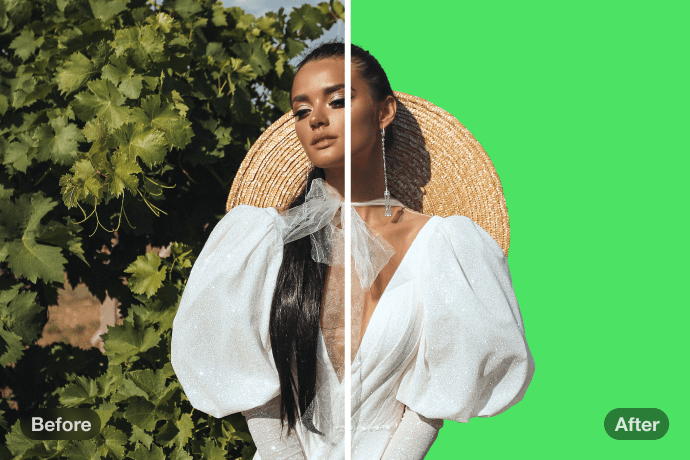 Change Your Photo Background to Green Online Free | insMind